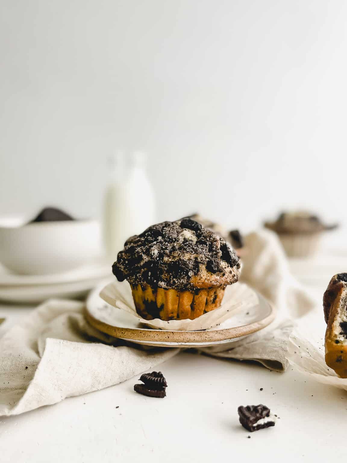 Easy & Quick Oreo Muffins Recipe : Vintage Confections