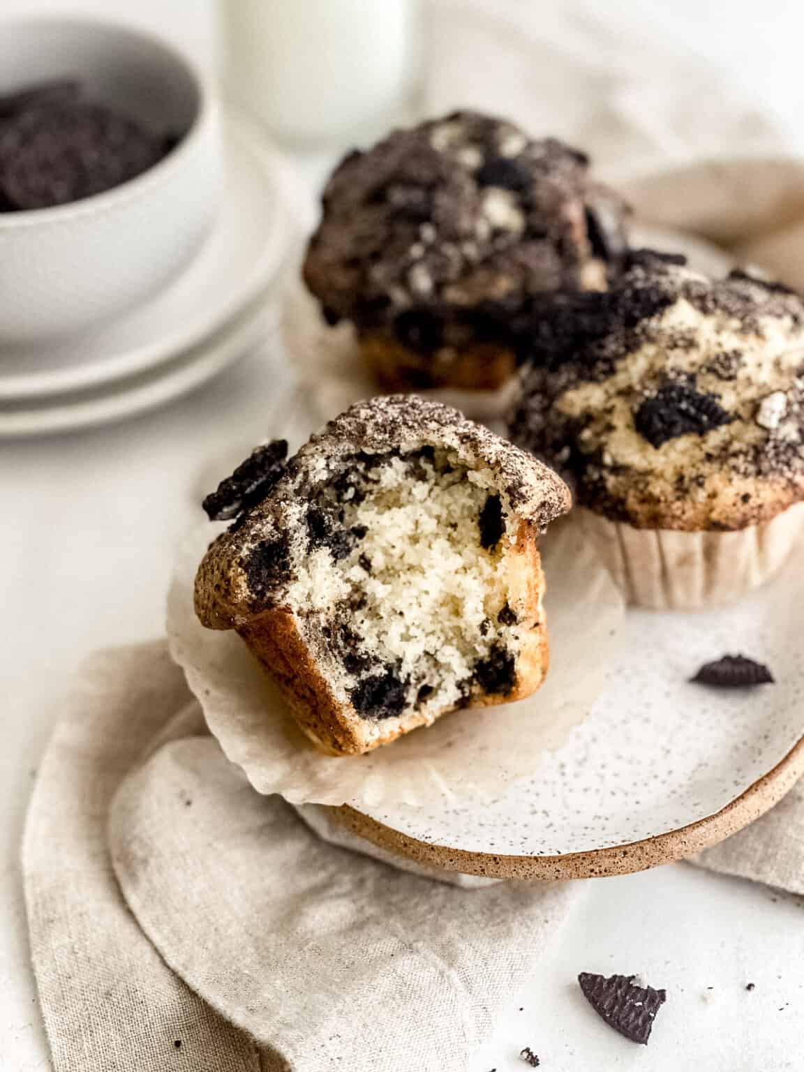 Easy & Quick Oreo Muffins Recipe : Vintage Confections