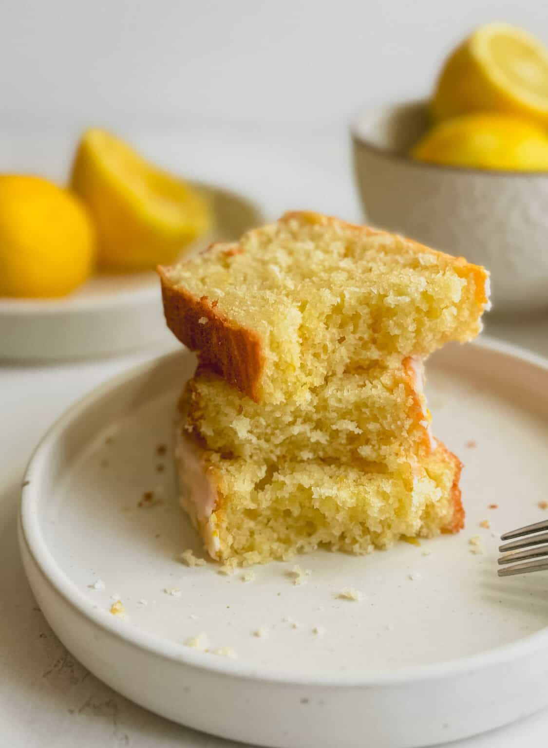 Glazed Lemon Tea Bread (From Scratch)
